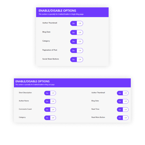 Blogsqode - WP Post Design Preview Page